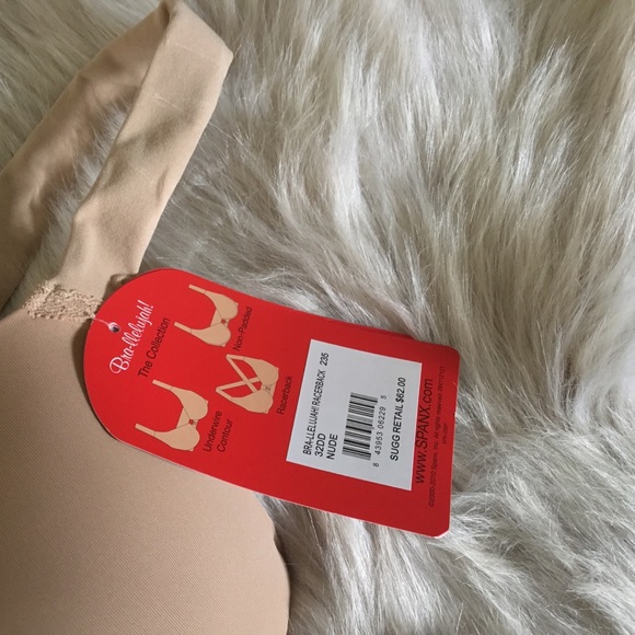 SPANX | Intimates & Sleepwear | Spanx Brallelujah Racerback Uw Nude Bra ...